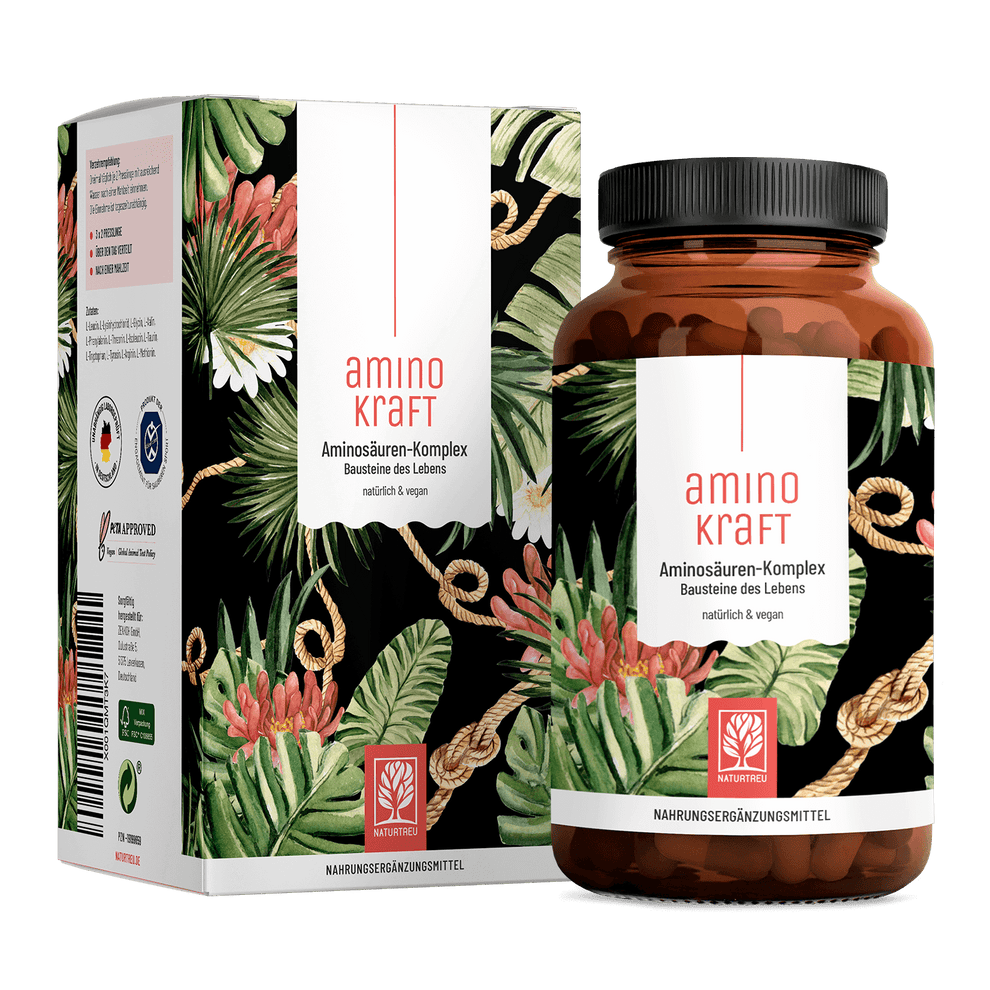 Aminosäuren Komplex hochdosiert · AMINOKRAFT von NATURTREU